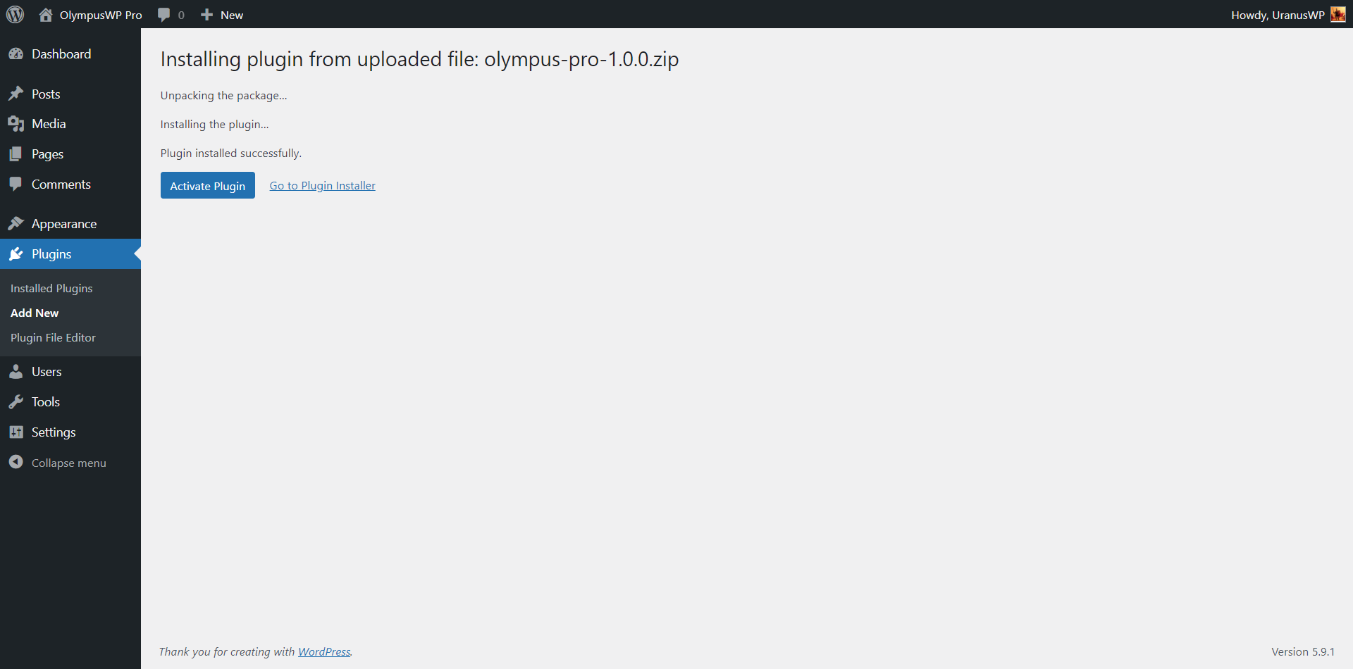 How to Install and Update Olympus PRO - Olympus